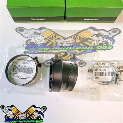 Jual Karet Filter Udara Karet Box Filter Karbu Plus Klem Ninja Rr New Old Kota Bandung