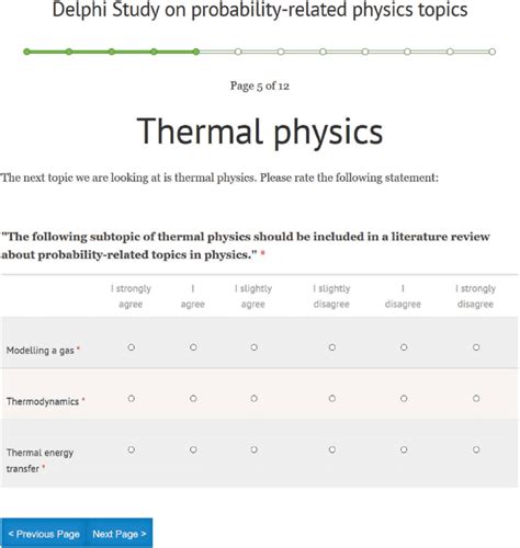 Example Item From The Delphi Study Download Scientific Diagram