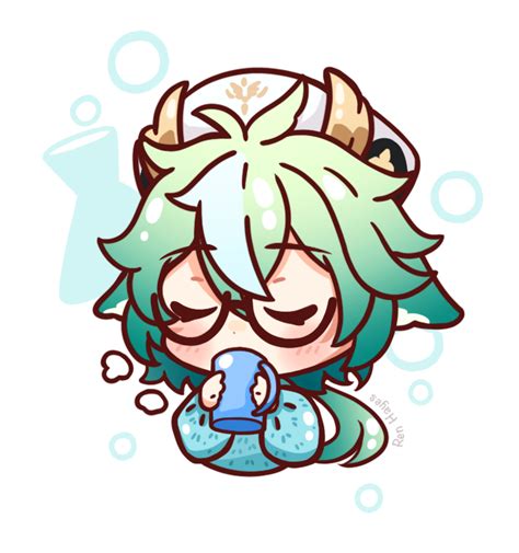 Чиби Геншин Пикабу