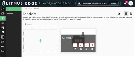 Manage Models Litmus Automation Documentation Litmus Technical Documentation