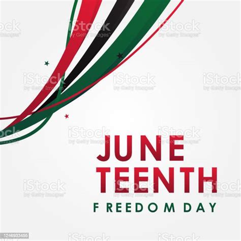 축하 순간을 위한 준틴스 자유의 날 벡터 디자인 일러스트레이션 Juneteenth에 대한 스톡 벡터 아트 및 기타 이미지