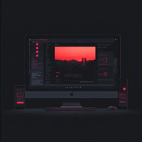 A Darkmode Website Theme Being Implemented Through Css Variables And