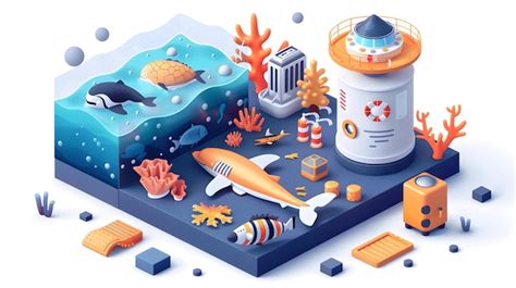 Premium Photo AI System Analyzing Satellite Images To Detect And Assess Ocean Pollution For