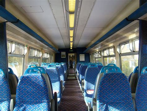 British Rail Class 156 Interior View Of Greater Anglia 156409 Train