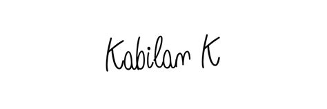 73 Kabilan K Name Signature Style Ideas Professional Digital Signature