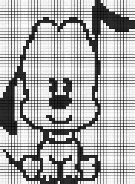 Чёрно белые картинки по клеточкам