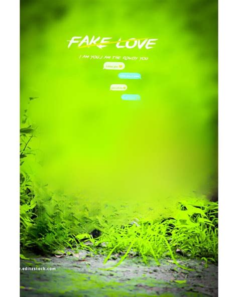 Fake Love Cb Background