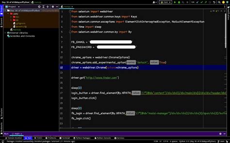 10daysofpython Pythonautomation Respectfulswiping Tinder Peaceful