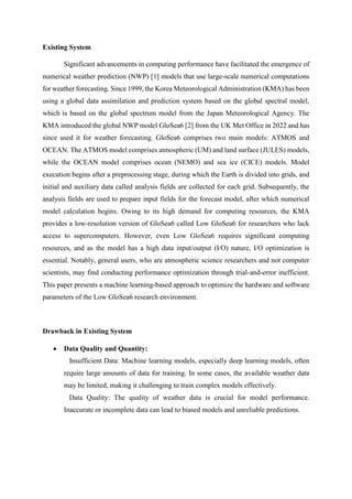 Optimizing Numerical Weather Prediction Model Performance Using Machine Learning Techniques PDF