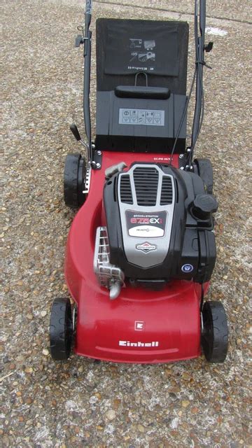 Einhell Self Propelled Lawn Mower With Briggs Ready Start Engine Fully
