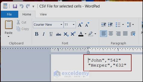 Save Excel As Csv With Double Quotes 3 Simplest Methods Exceldemy