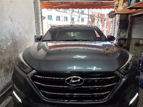 자동차 에어컨 더운바람 올뉴투싼 차량 컴프레셔 고장으로 교체 수리