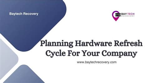 Planning Hardware Refresh Cycle For Your Company Pptx