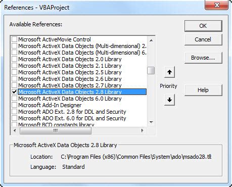 Sql Connect To Excel With Ado Stack Overflow