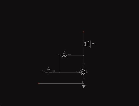 Schematic For Simple Single Transistor Audio Amplifier Circuit · Flux