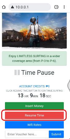 How To Pause Time In LPB PISO WiFi 10 0 0 1 Login