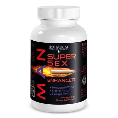 Super Sex Male Enhancer Longer Larger Erections With Natural Testosterone
