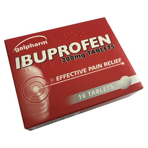 Ibuprofen 200mg Tablets Pack Of 16 Postmymeds