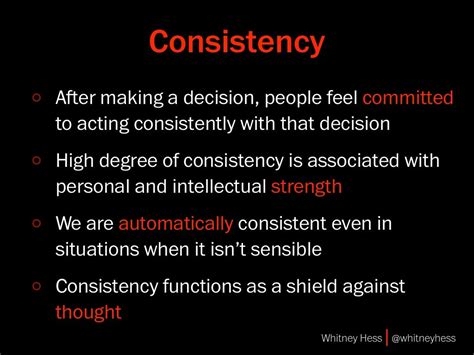 Examples Of Consistency Just A Er