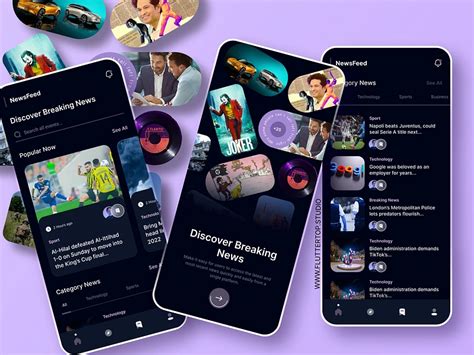 News App Ui Designs Themes Templates And Downloadable Graphic Elements On Dribbble