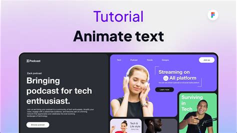 Figma Tutorial Text Animation In Figma Youtube