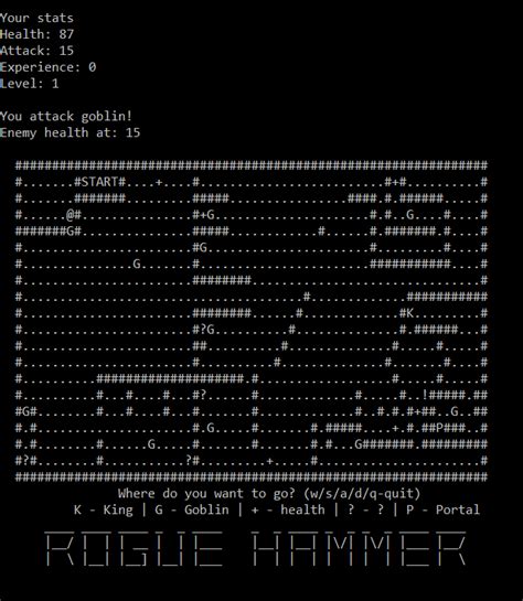 github wbalaban roguelikegame ascii roguelike game