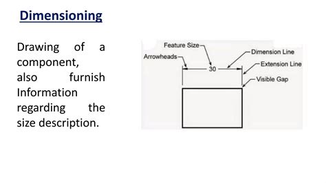 Dimensioning System Engineering Graphics Ppt