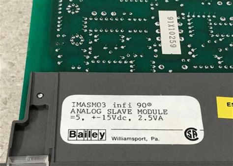 ABB Bailey IMASM Analog Slave Module New Original Ethernet Interface Module