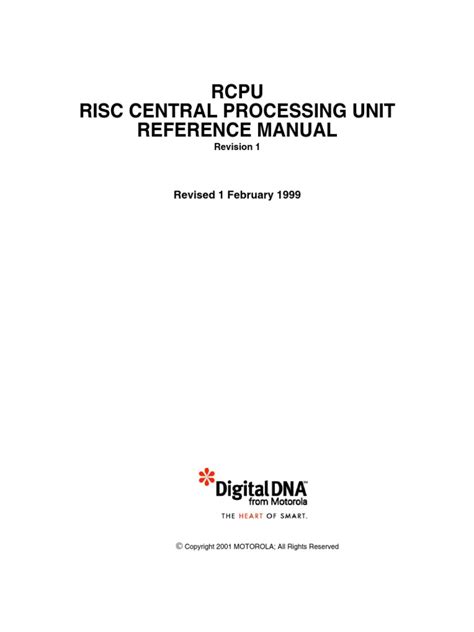 motorola powerpc risc cpu reference manual pdf office equipment manufactured goods