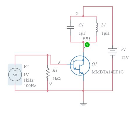 Class C Amplifier Multisim Live