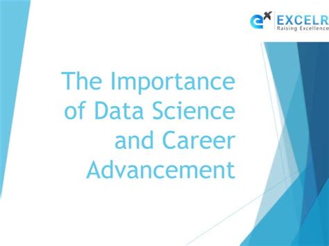 Transform Your Career A Deep Dive Into Data Science Ppt
