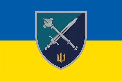 Прапор Командування Морської Піхоти ВМС ЗСУ синьо жовтий купити в Україні Києві ціни в