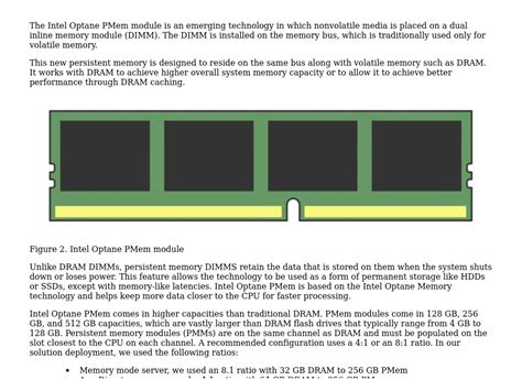 Intel Optane Pmem Module Microsoft Sql 2019 On Intel Optane