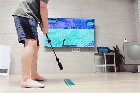 골프존 비전홈 네트워크플레이로 홈골프 스윙연습기 네이버 블로그