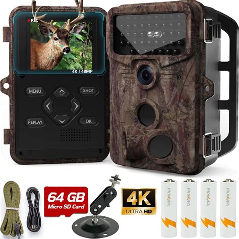 Amazon Com NEW VIEW Trail Camera K MP Game Camera With Night Vision Waterproof IP S