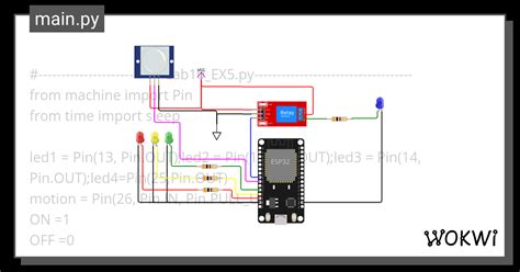 Lab10ex5py Wokwi Esp32 Stm32 Arduino Simulator