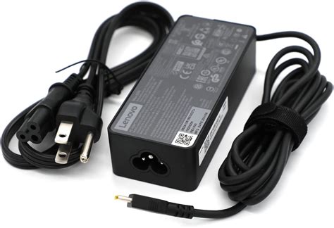 Amazon Com Lenovo W Usb C Ac Adapter X M With Prong Power Cord Black Original