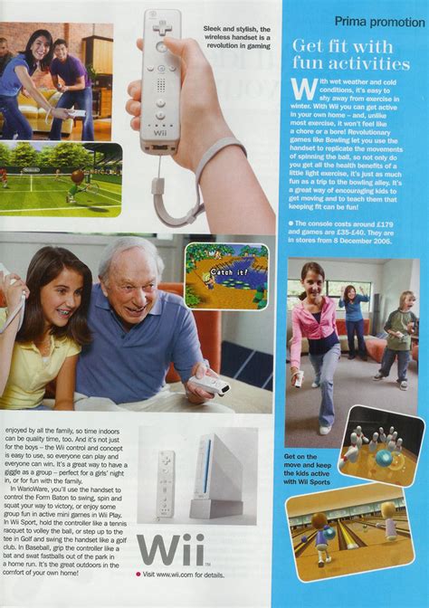 Wii Advert In Womans Magazine Prima Uk Neogaf