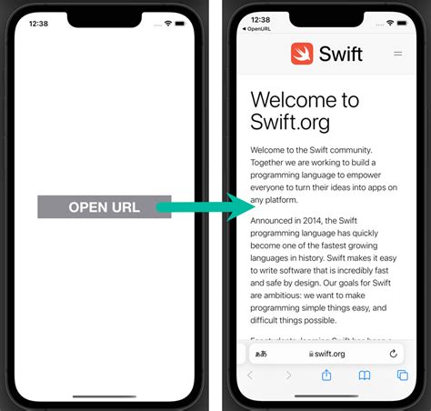 Swift で Url を既定のブラウザで開く方法 Ios アプリの開発 Ios 開発入門