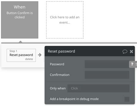 Confirm Button On Reset Password Link Now Working Need Help Bubble Forum