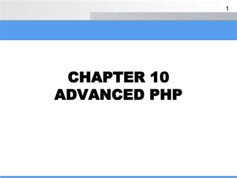 Ppt Php Programming Advanced Techniques And Examples Powerpoint Presentation Id9581891