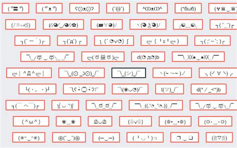 Kaomoji Japanese Emoticons Google Chrome