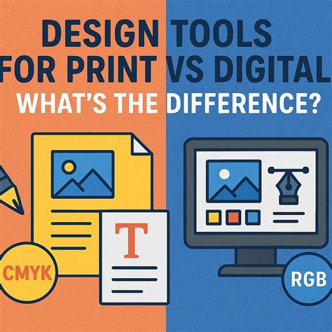 Design Tools For Print Vs Digital Whats The Difference