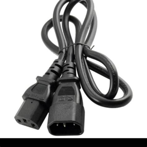 Jual Kabel Power Cpu Ke Monitor M Pc Ke Monitor Male To Female Meter Shopee Indonesia