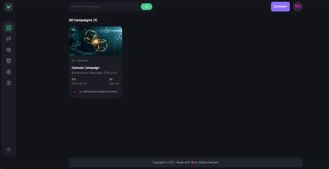 Sobhan Bahrami On Linkedin Crowdfunding Solidity Smartcontracts Thirdweb React Hardhat Vite