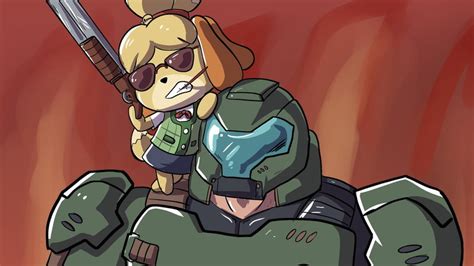 15 Doomguy And Isabelle Memes To Set You Up For Real Gamer Hours Know