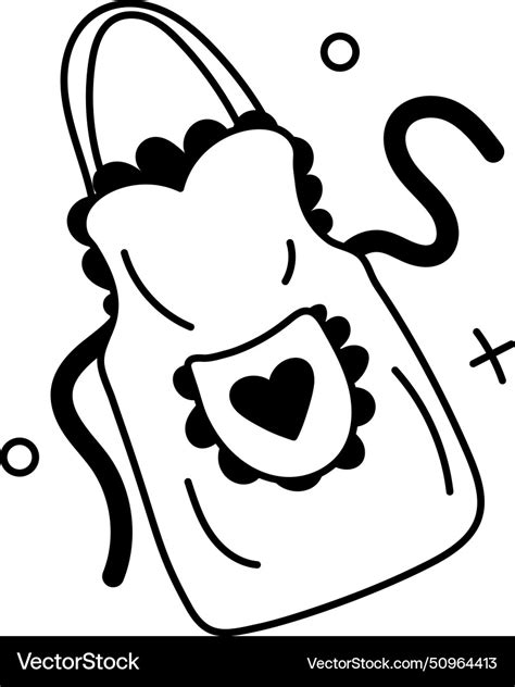 Apron Royalty Free Vector Image Vectorstock