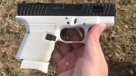 Fosscad 3d Printed Abs P80 Glock 26 Wookie 26 Test Fire 46 Off
