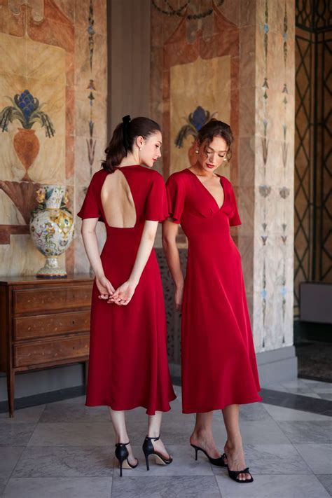 Elegant Red Evening Dresses And Gowns Gaâla
