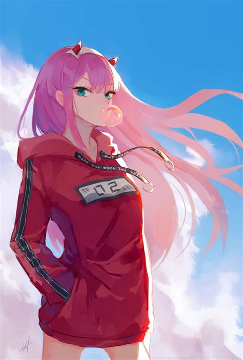 Hoodie Zero Two Darlinginthefranxx